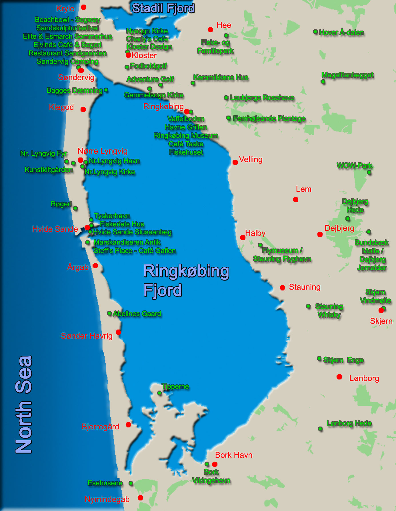 Mooseman.de - Gallery - Denmark - West Coast Attractions - Søndervig ...