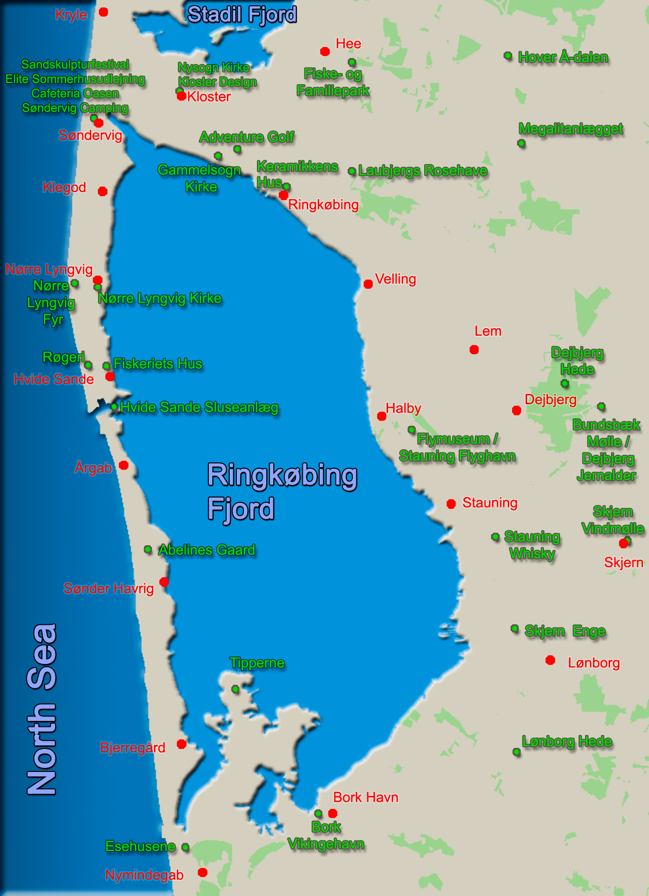 Mooseman.de - Gallery - Denmark - West Coast Attractions - Søndervig ...